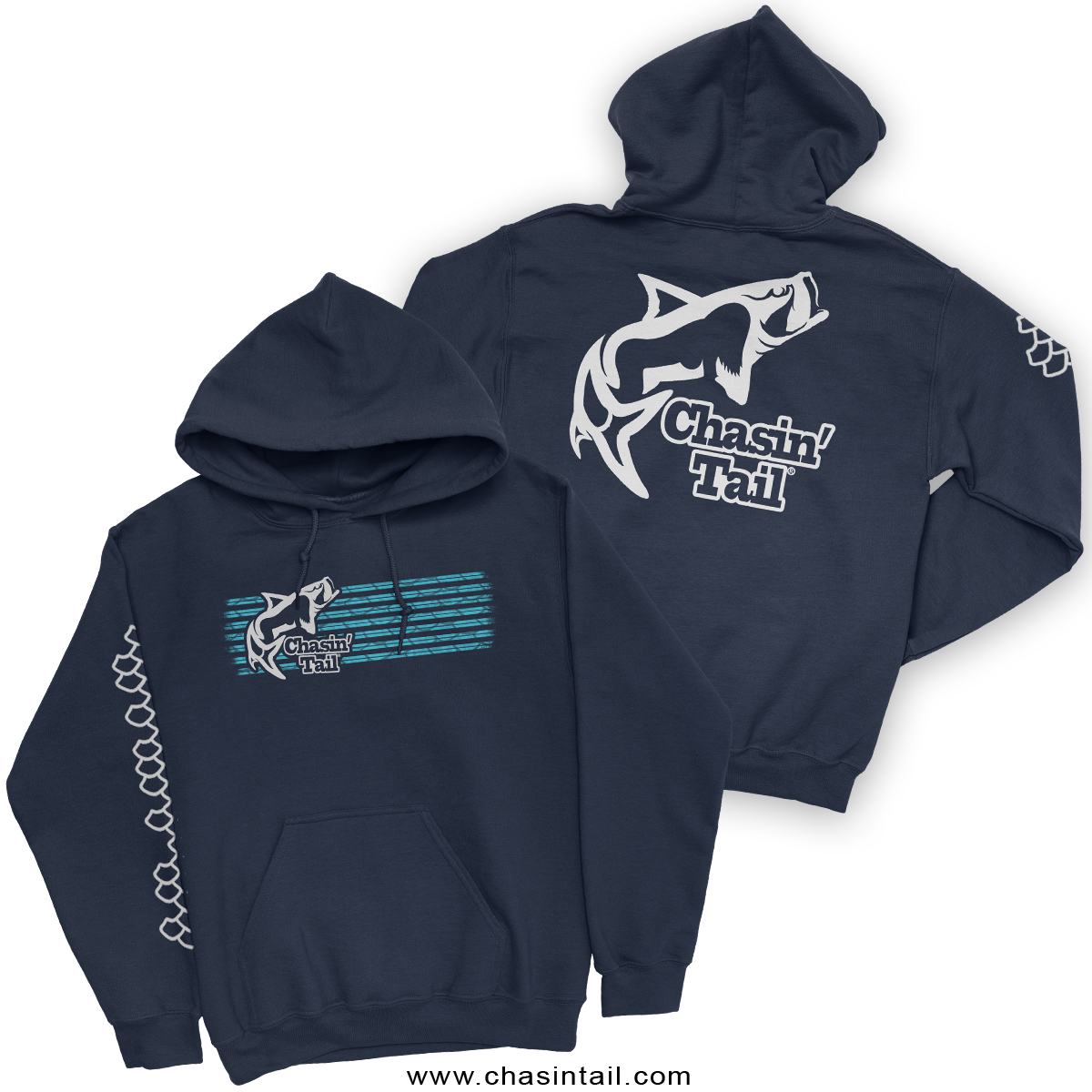Chasin' Tail Tarpon Hoodie