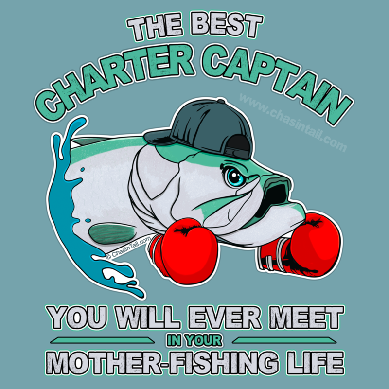 Best D*** Charter Captain Print – Chasin' Tail