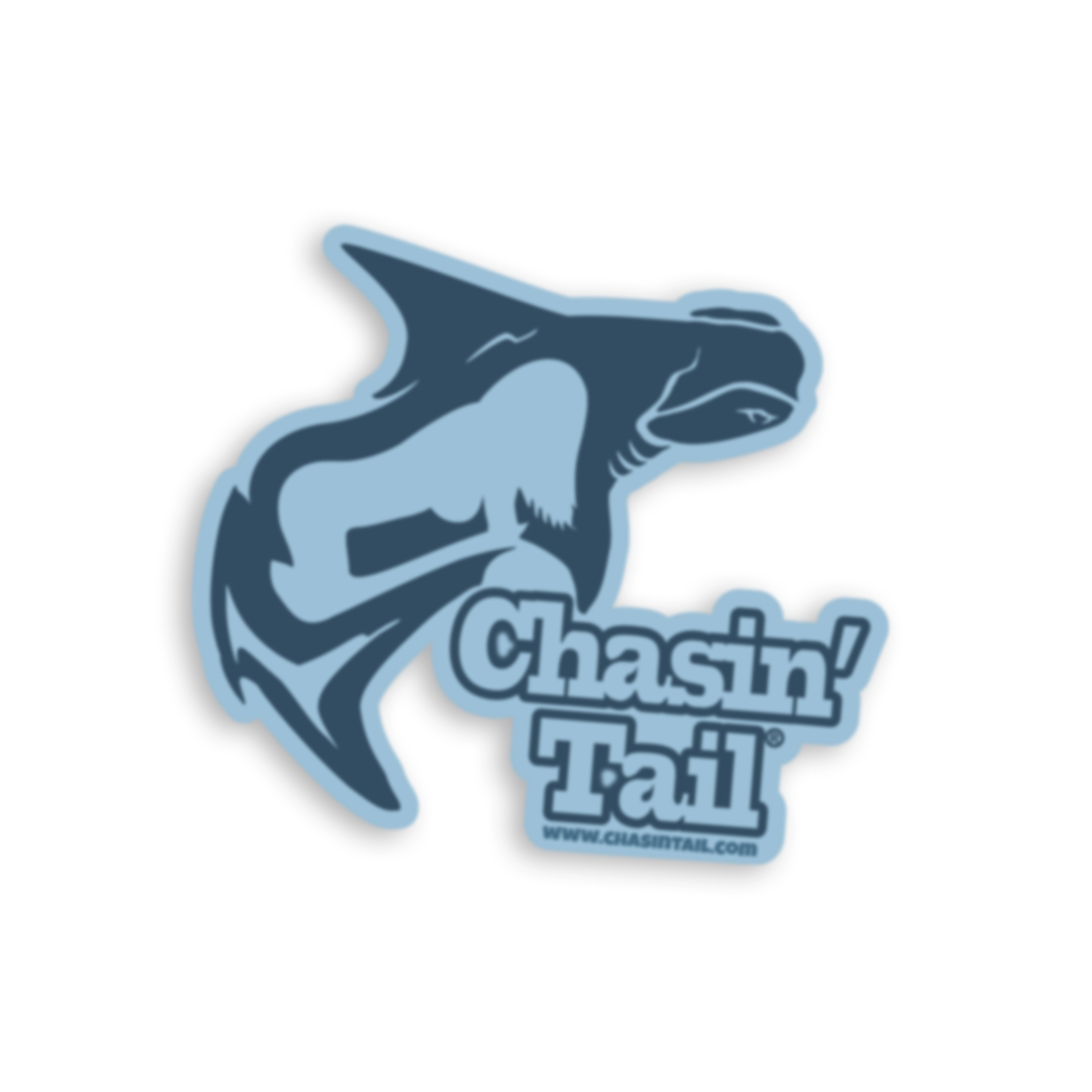 Hammerhead Sticker – Chasin' Tail